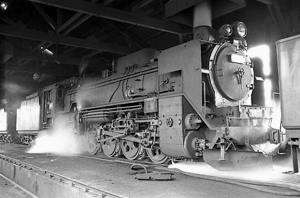 留萌本線 留萌機関区 1971-3-26 CanonFT 35mm